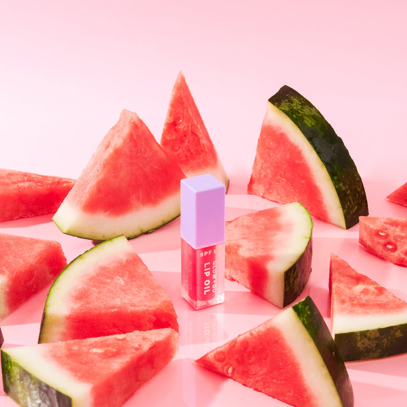 SPF50 Glow + Go Lip Oil in Watermelon – Naked Sundays UK